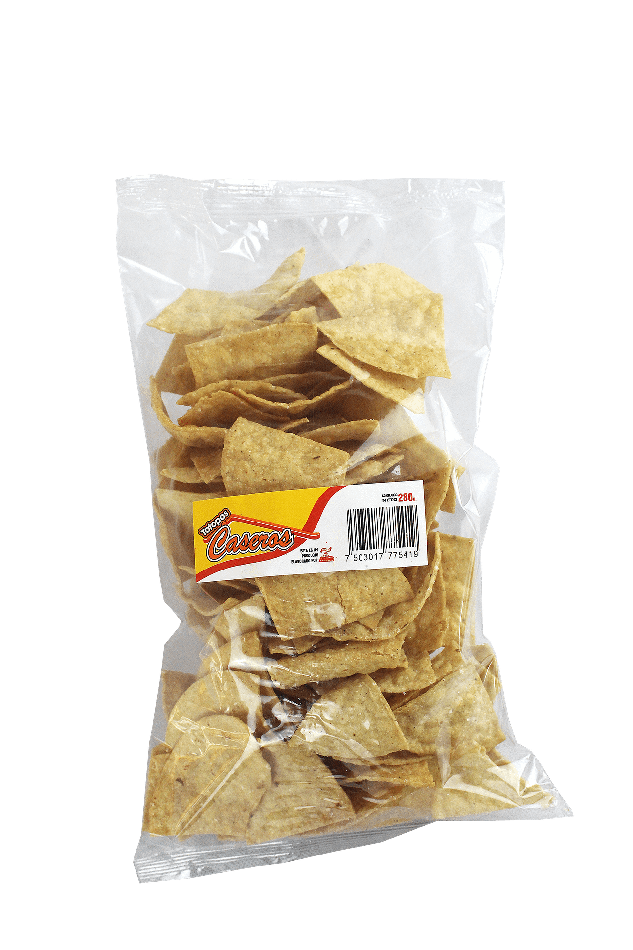 Totopos Caseros 280 gramos - Industrias Doña Beatriz